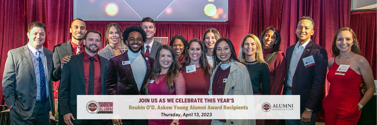 Young Alumni Awards | University Announcements